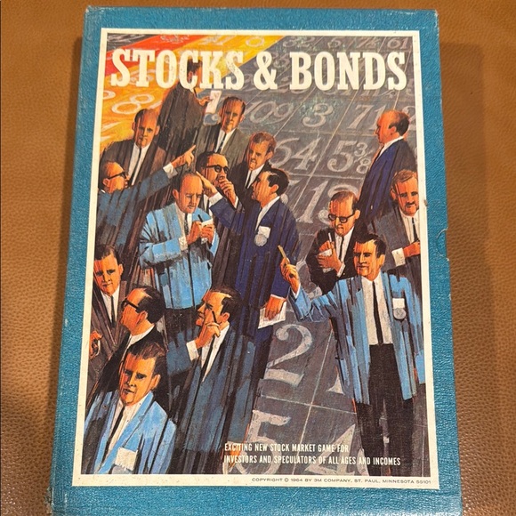 Games | Stocks Bonds Board Game 1964 Vintage | Poshmark